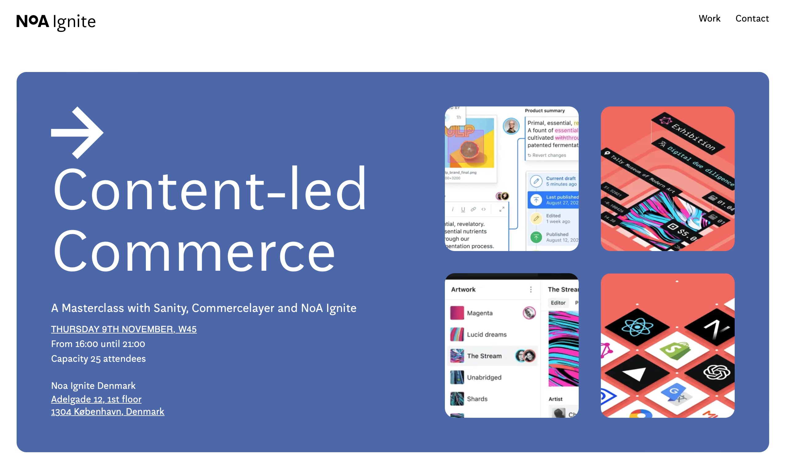 Content-Led Commerce by Sanity, Commerce Layer and NoA Ignite Denmark